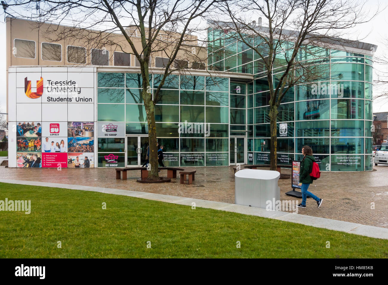 Teesside University Middlesbrough Campus Students Union Building Stock ...