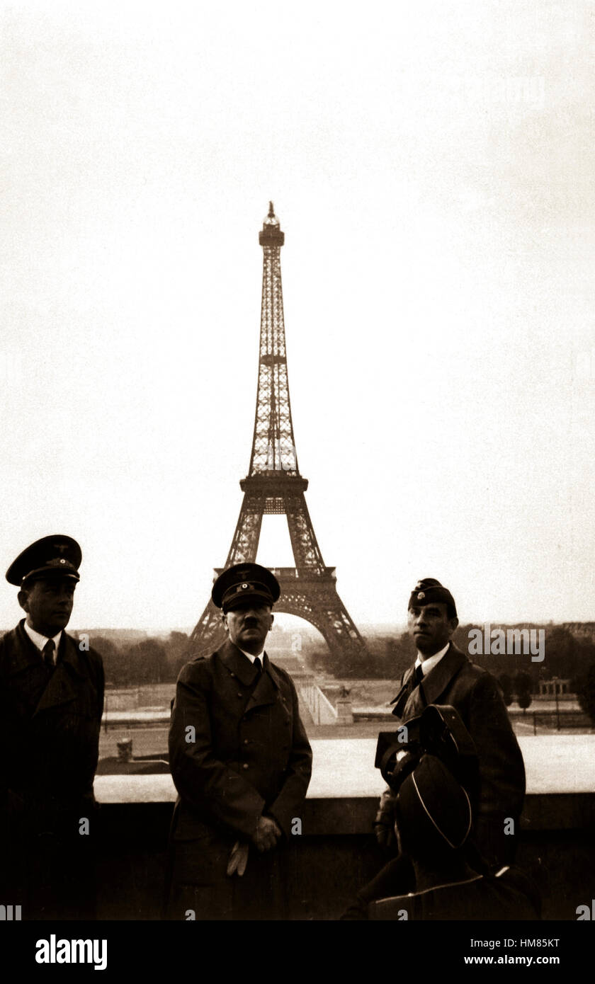 Hitler paris hi-res stock photography and images - Alamy