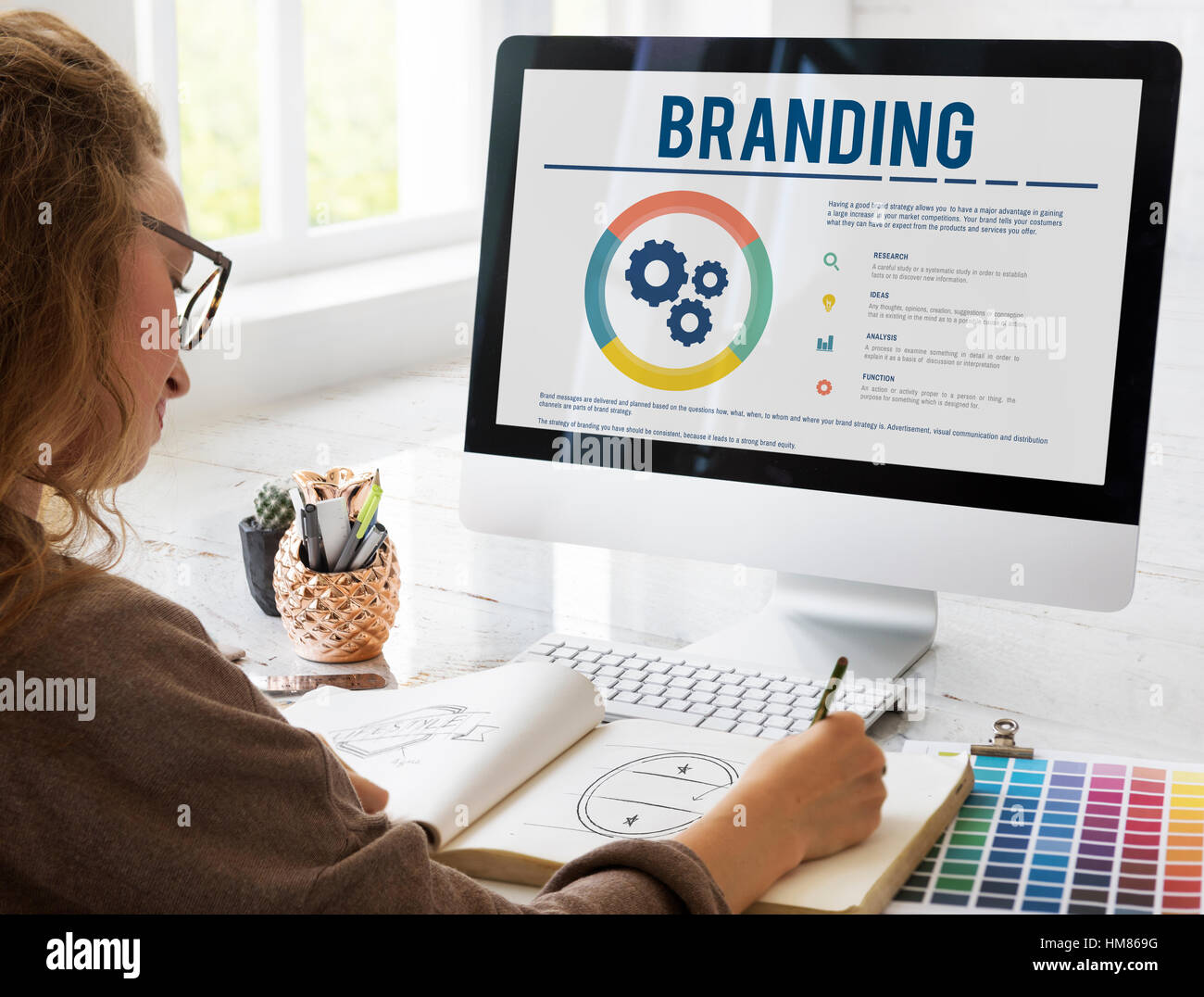 Branding Brand Copyright Trademark Marketing Concept Stock Photo - Alamy