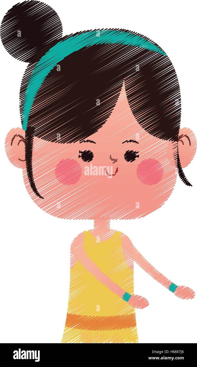 cute girl icon Stock Vector Image & Art - Alamy
