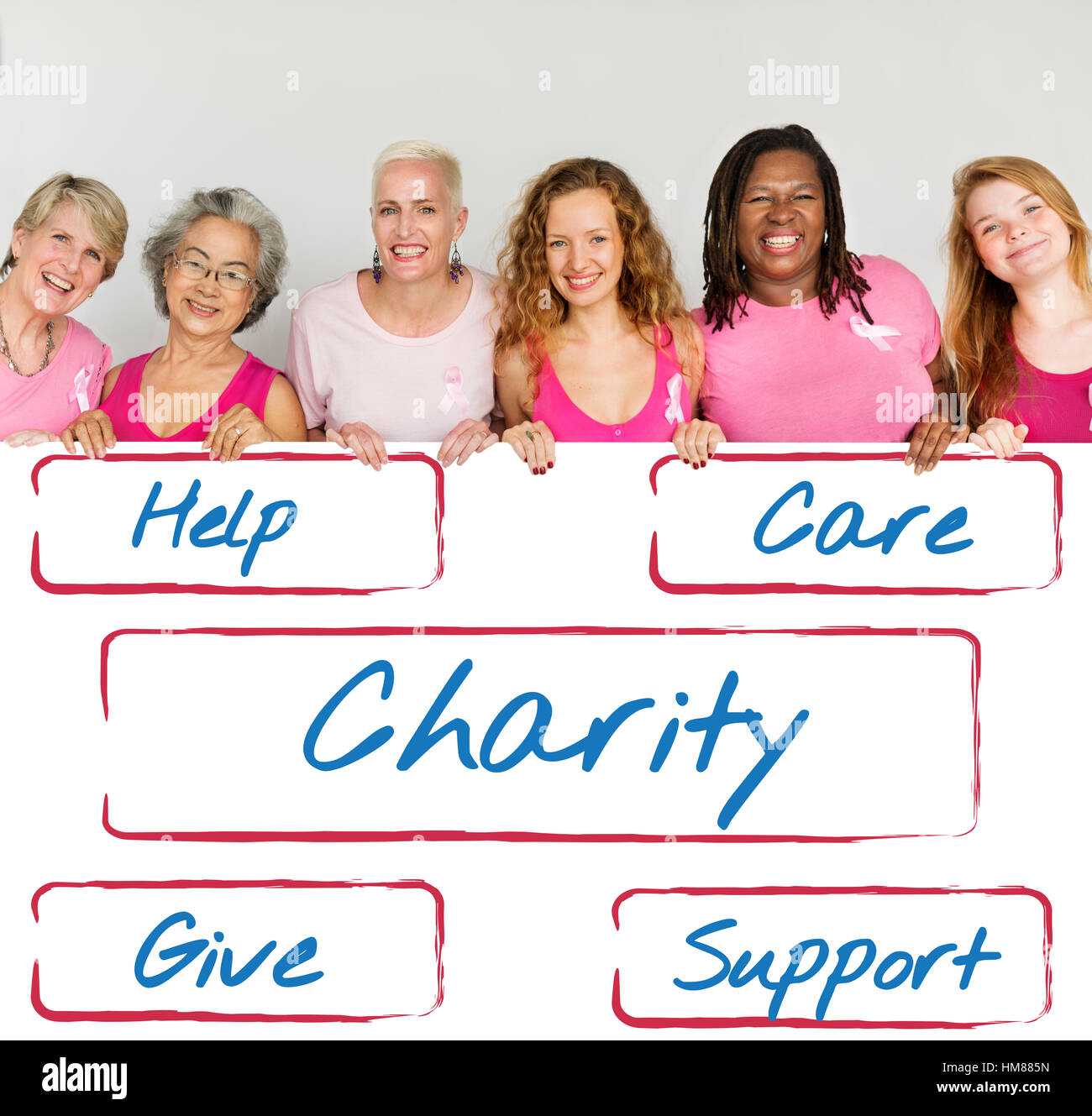 Charity Donate Giving Help Support Volunteer Concept Stock Photo - Alamy