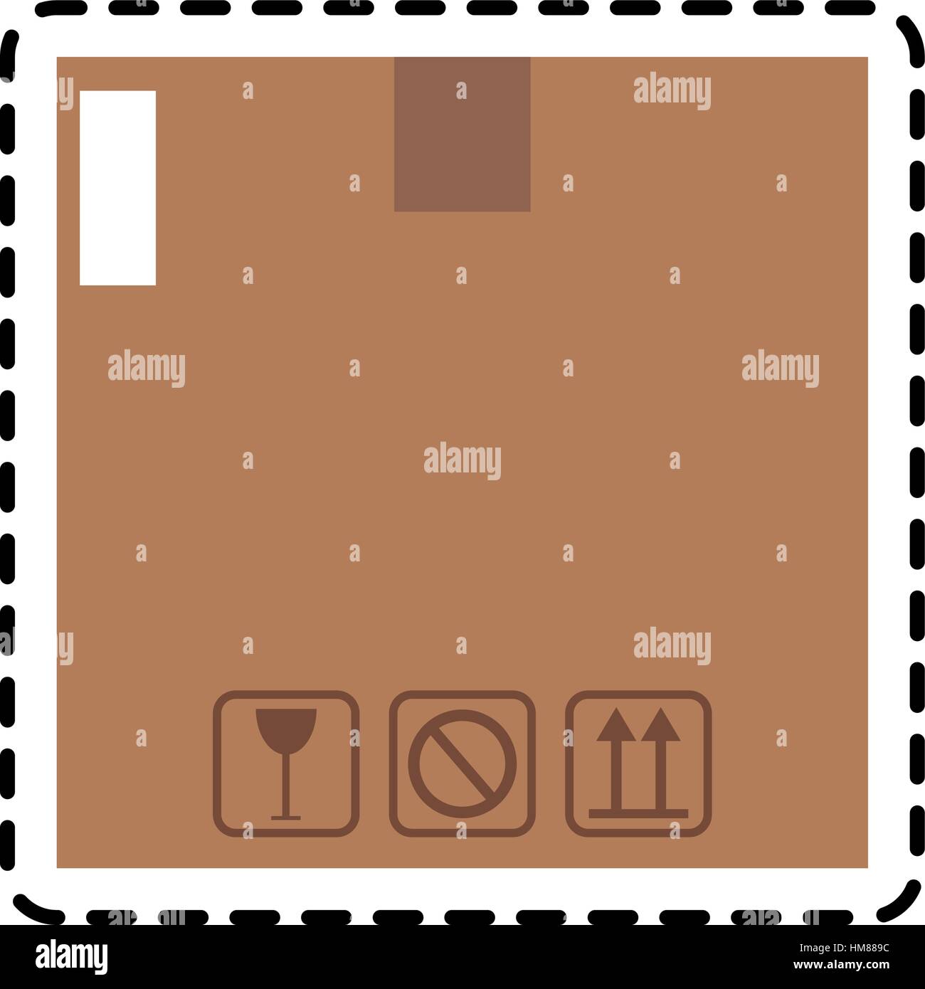 carton box icon Stock Vector Image & Art - Alamy