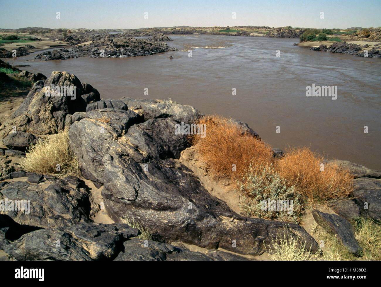 The Nile river near the Fourth Cataract, Sudan Stock Photo - Alamy