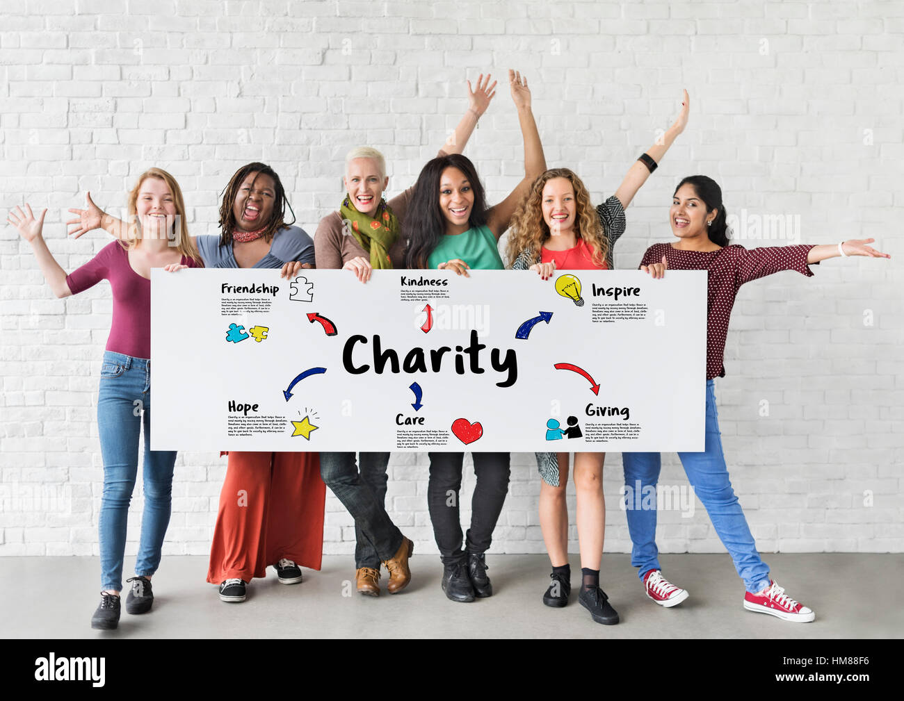 Community together help hi-res stock photography and images - Alamy