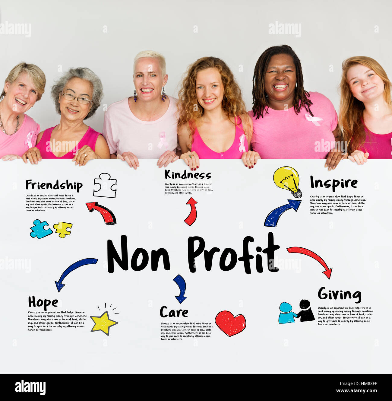 Charity Donations Help Support Giving Community Concept Stock Photo - Alamy