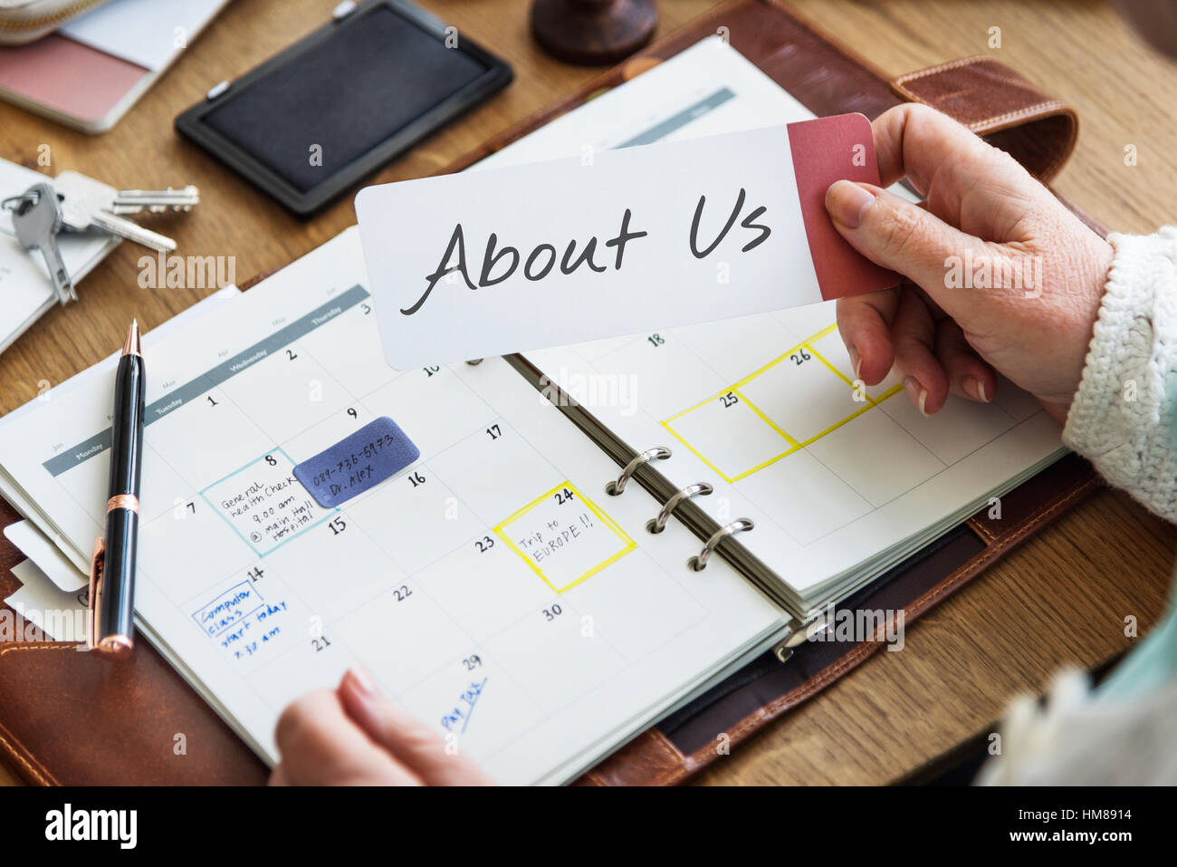 About Us Contact Service Support Profile Information Concept Stock ...