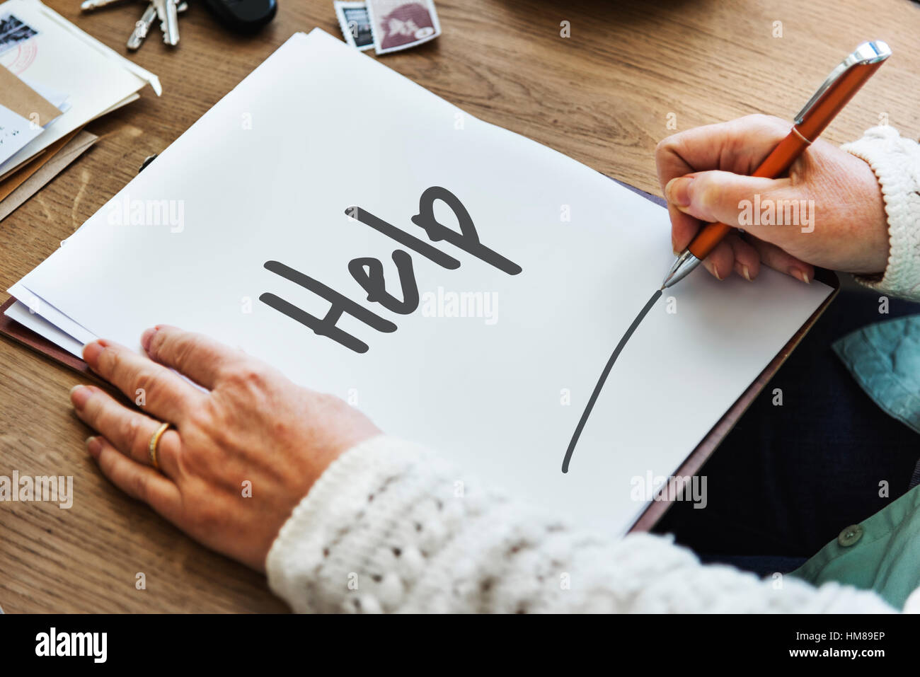 You Can Help Others Helpful Charity Donation Concept Stock Photo - Alamy