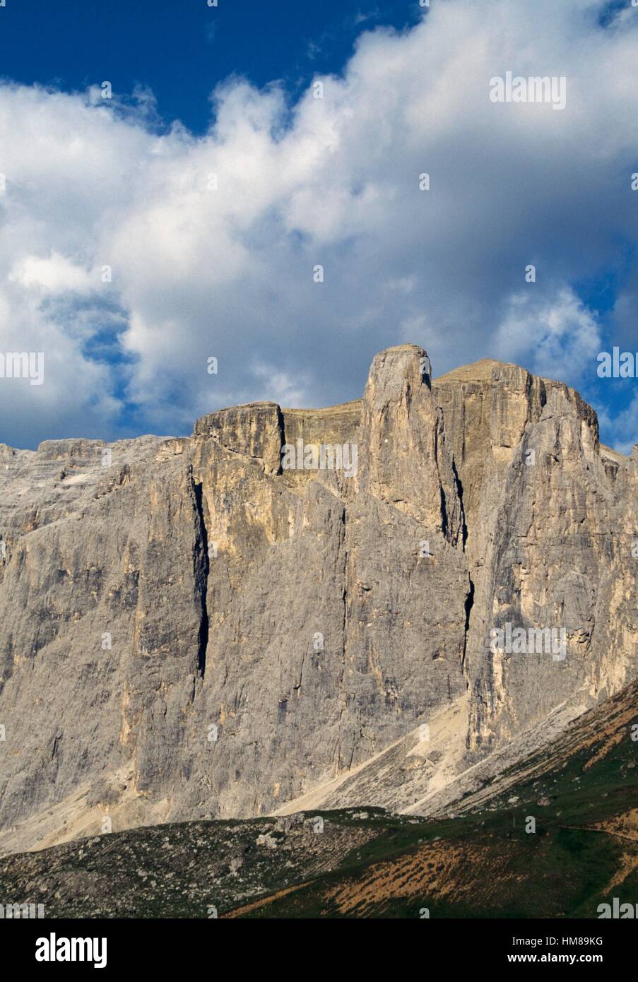 The Dolomites at the Sella pass (UNESCO World Heritage List, 2009 ...