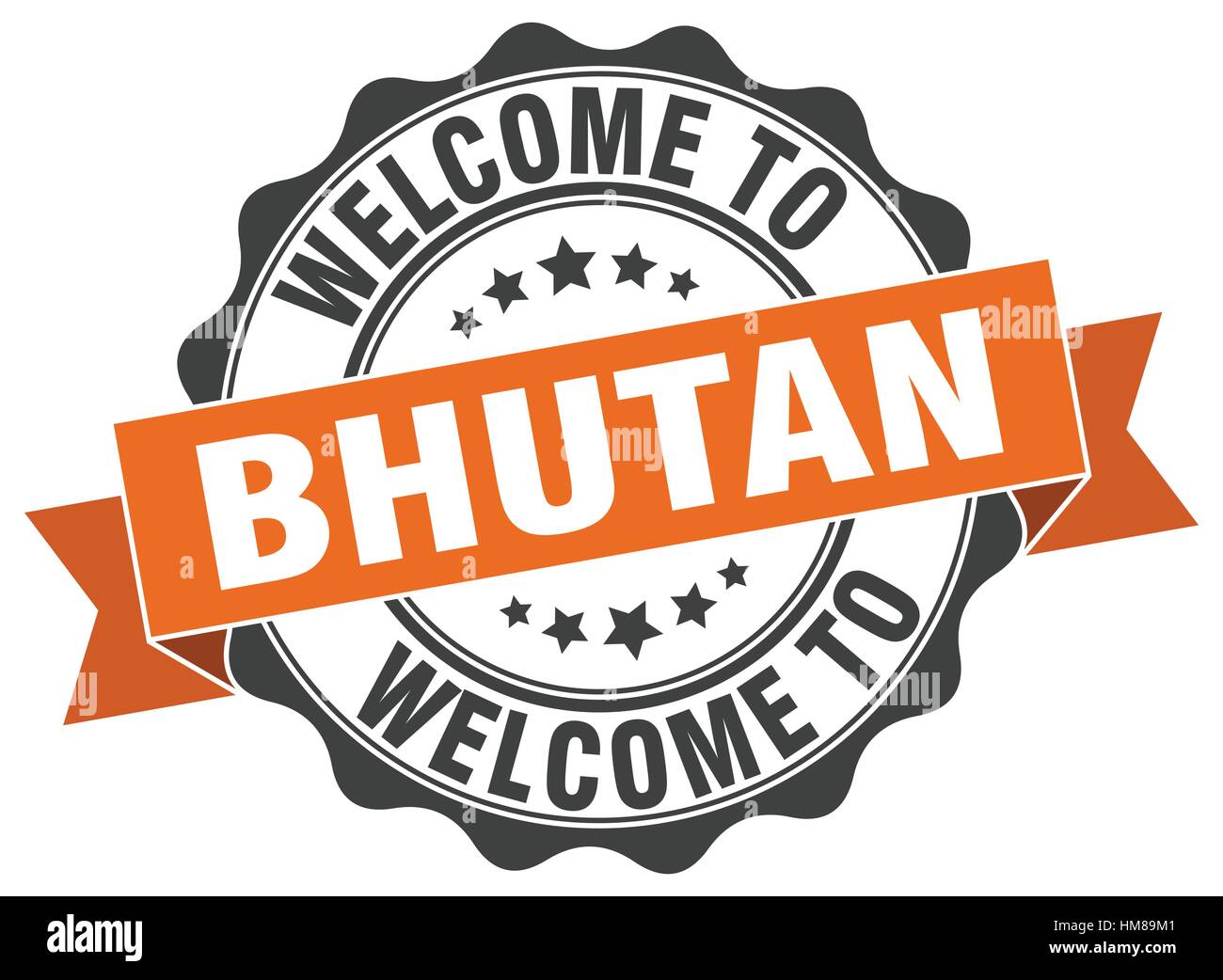 Welcome bhutan stamp hi-res stock photography and images - Alamy
