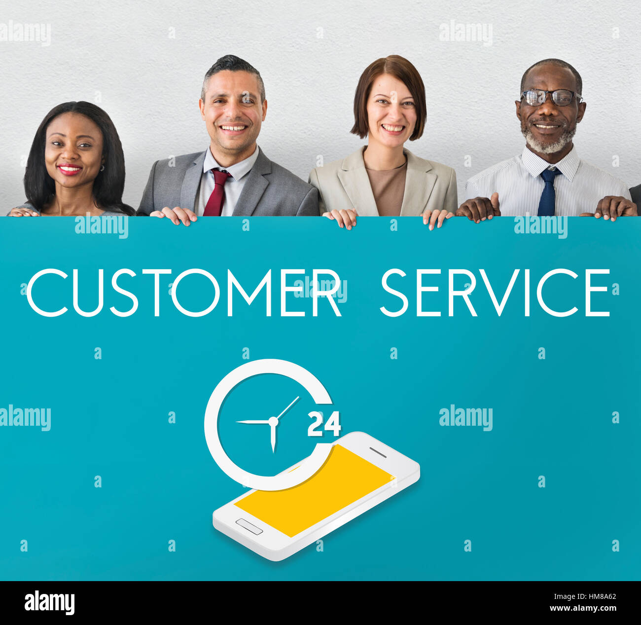 Customer Service Contact Us Support Information Concept Stock Photo - Alamy