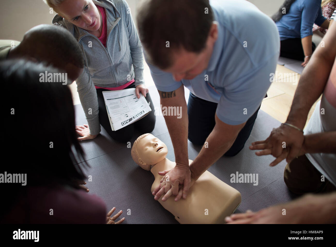 Cpr training hi-res stock photography and images - Alamy