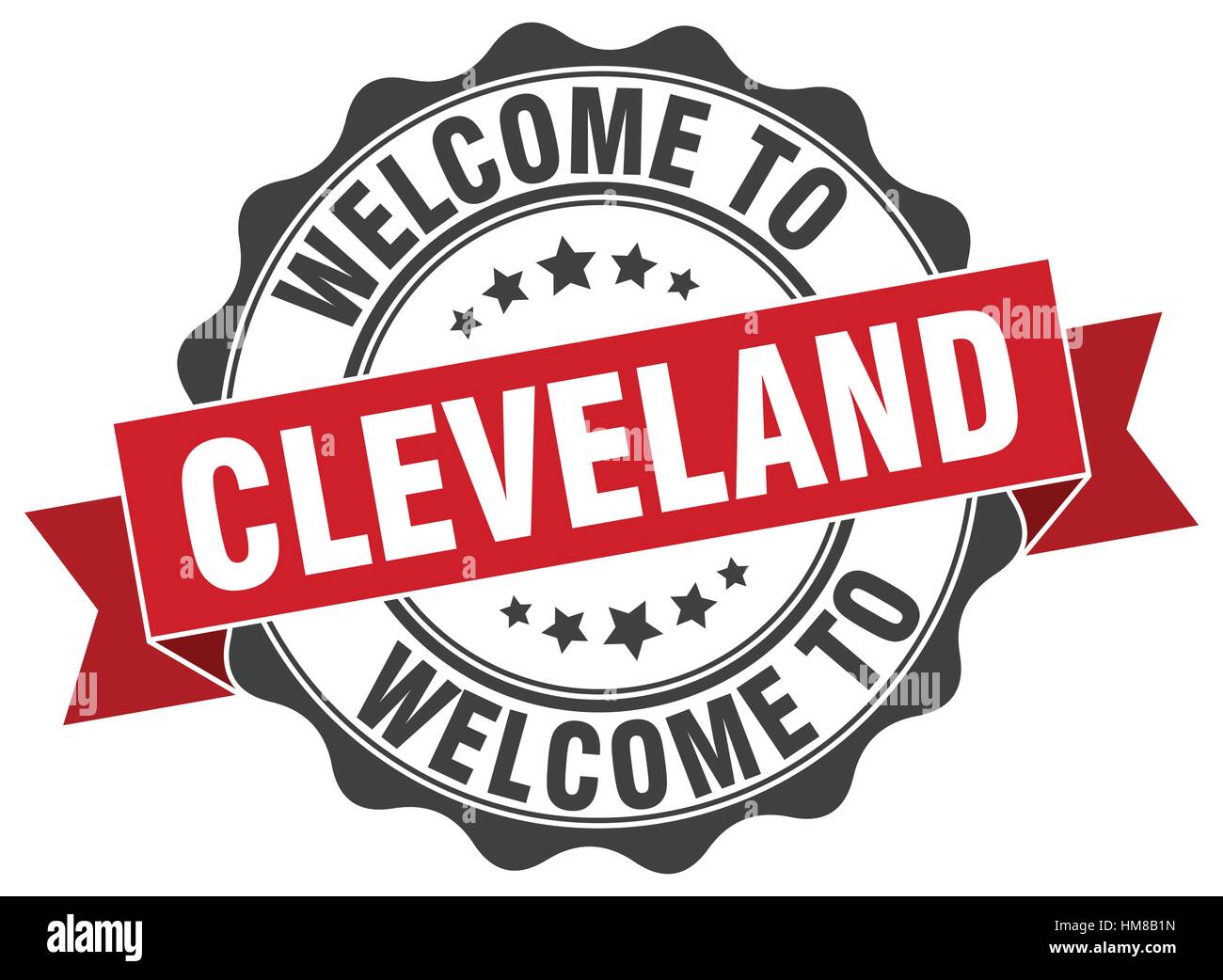 Welcome to cleveland sign Stock Vector Images - Alamy