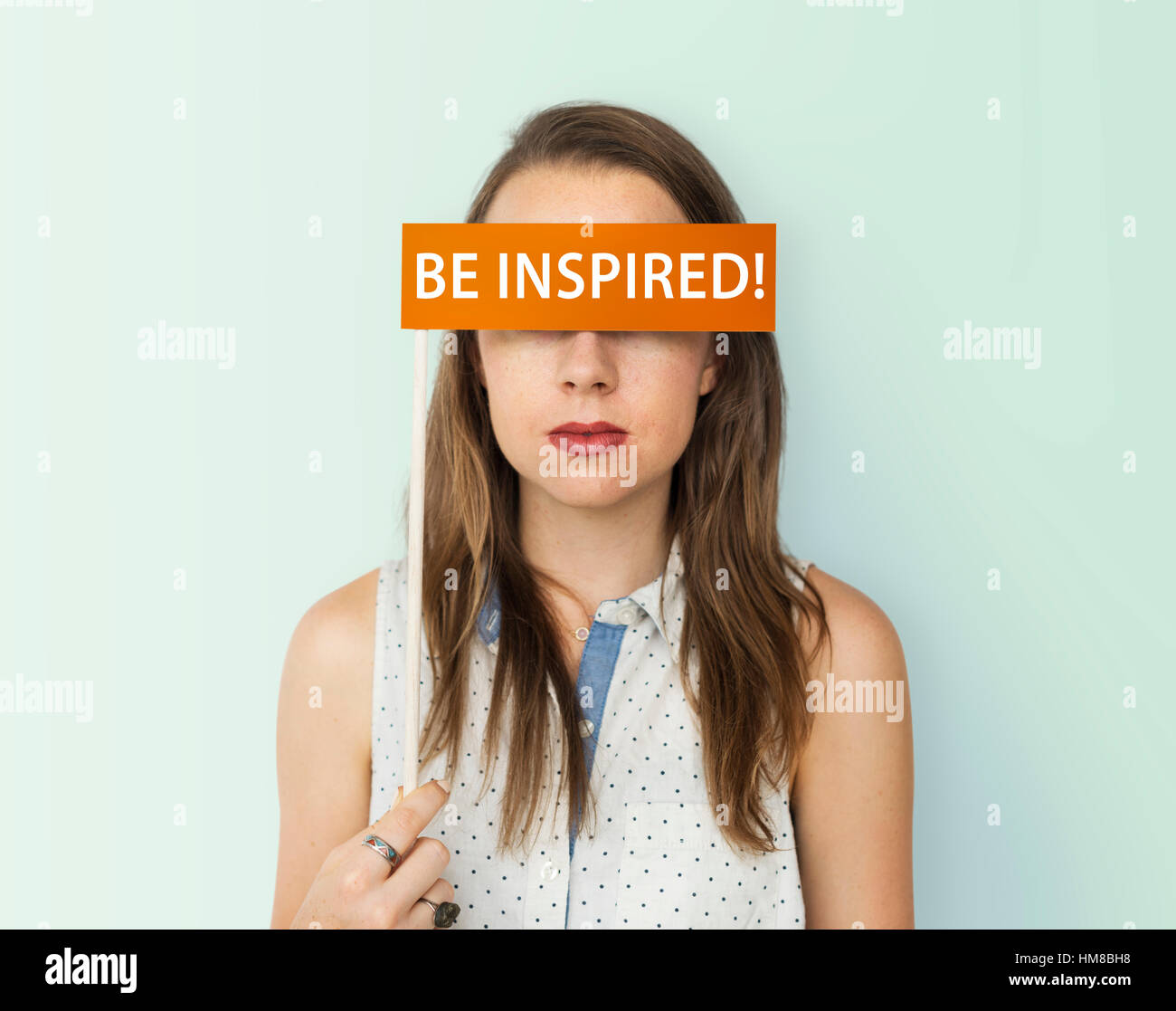 Inspire inspiration positivity word concept Stock Photo - Alamy