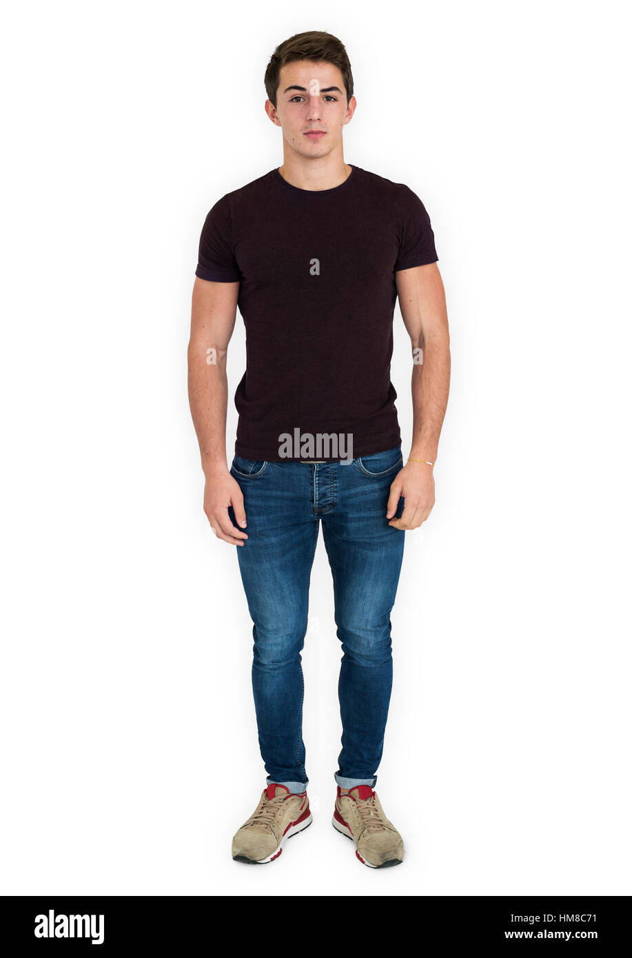 Smiling man portrait Cut Out Stock Images & Pictures - Alamy