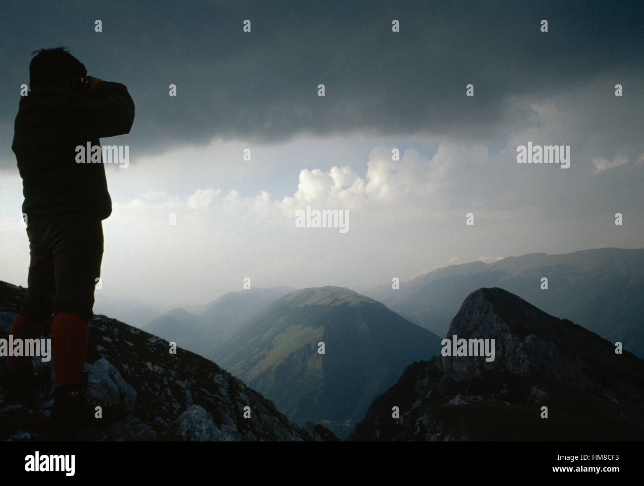 Forest ranger in the Camosciara nature reserve, National Park of ...