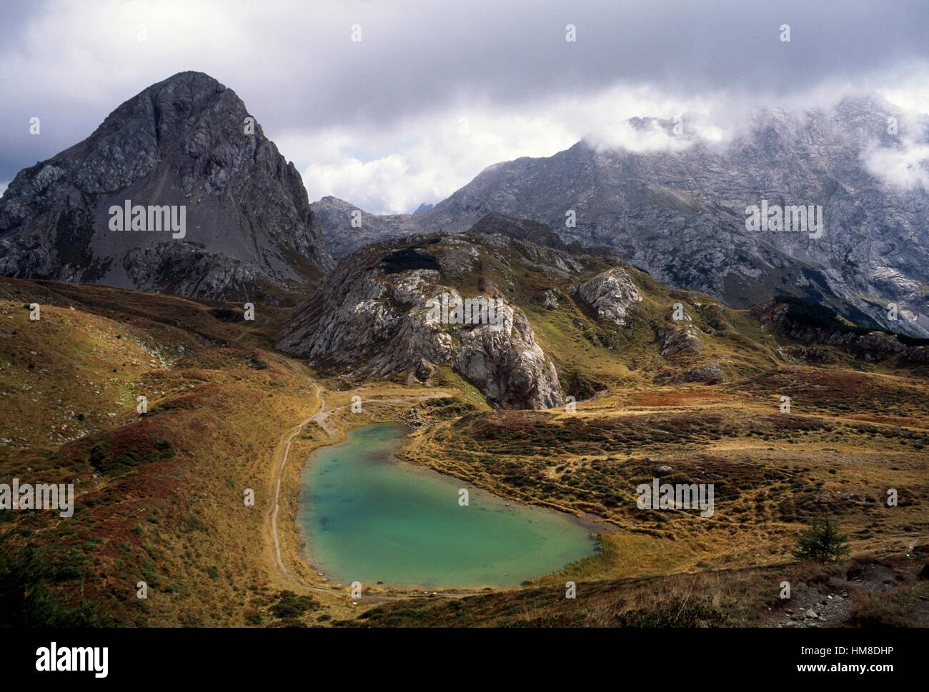 Creta di bordaglia pera lake hi-res stock photography and images - Alamy