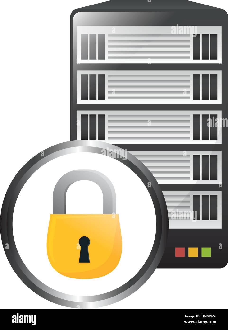 data center storage icon image vector illustration design Stock Vector ...