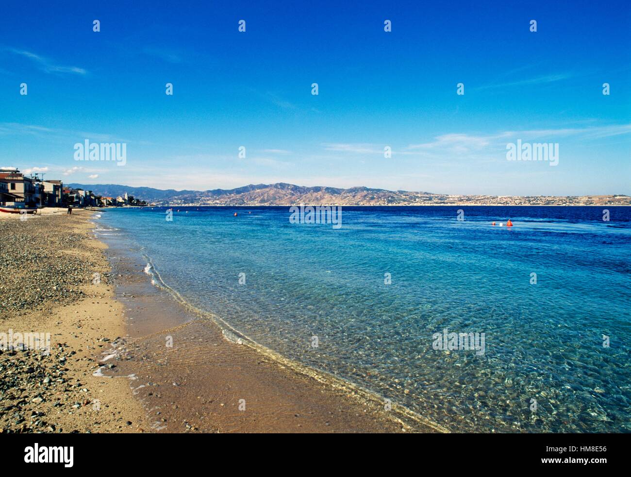 Cannitello beach, Calabria, Italy Stock Photo - Alamy