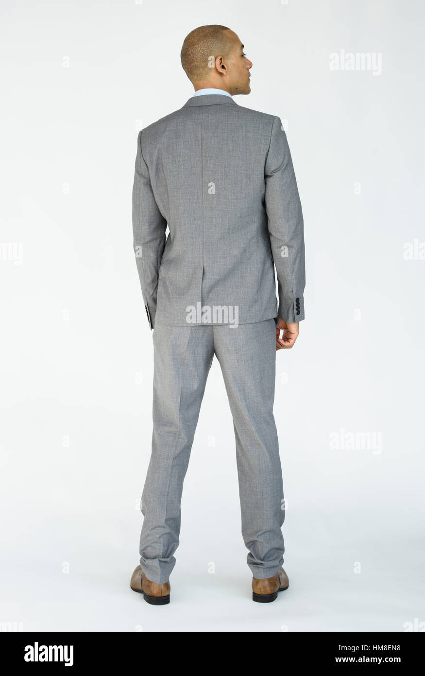 Man Rear View Abstract Portrait Concept Stock Photo - Alamy