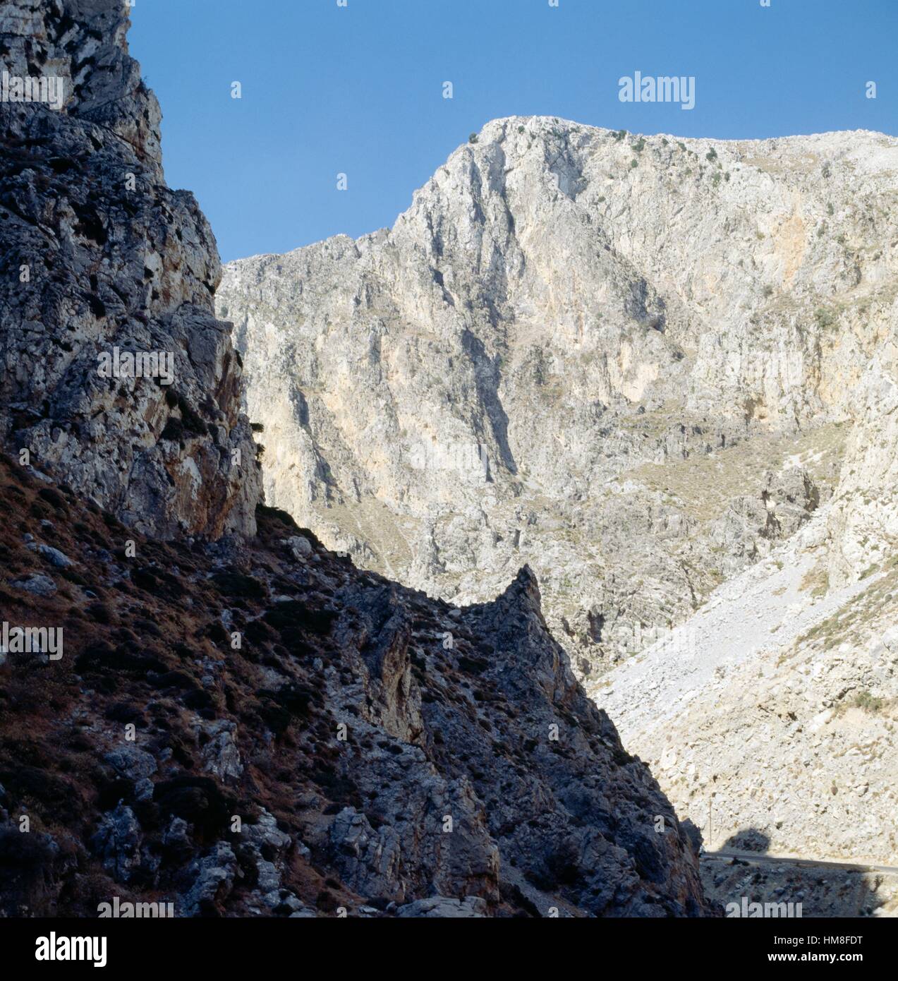 Kourtaliotiko gorge, Crete, Greece Stock Photo - Alamy