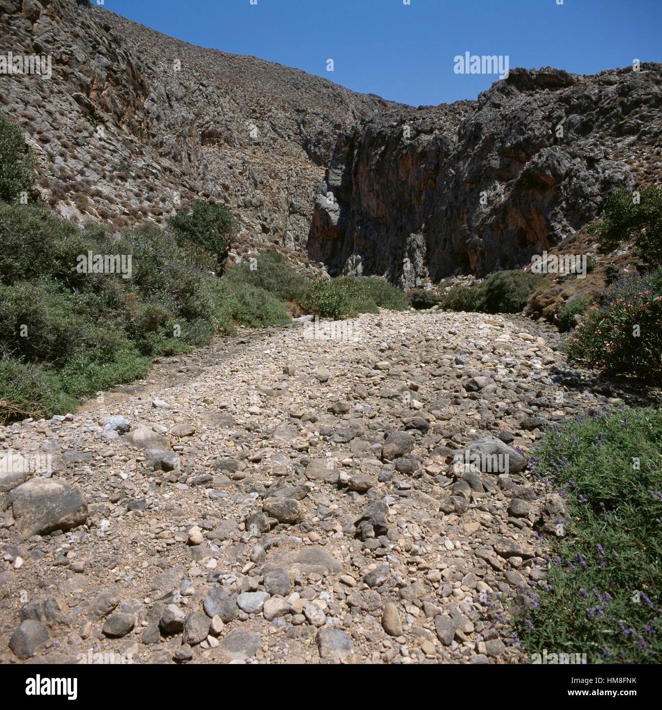 Chochlakies gorge, Crete, Greece Stock Photo - Alamy
