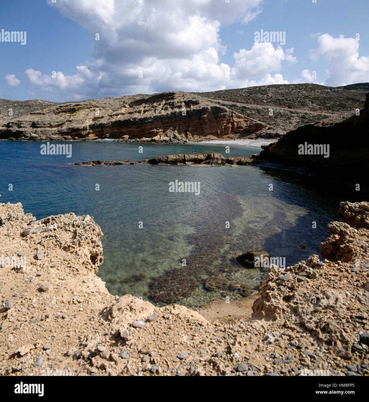 Ormos beach, Itanos, Crete, Greece Stock Photo - Alamy