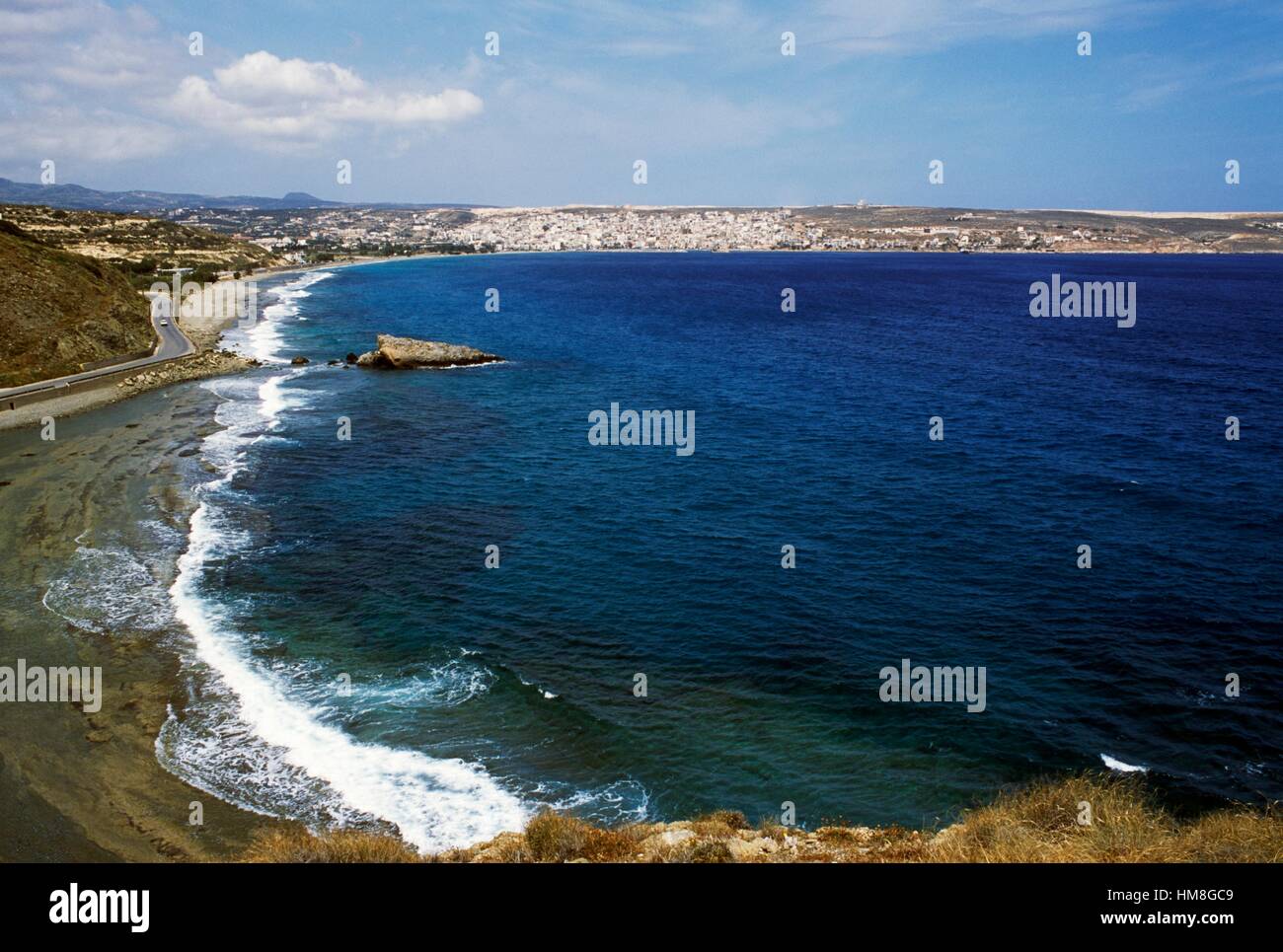 Sitia beach, Crete, Greece Stock Photo - Alamy