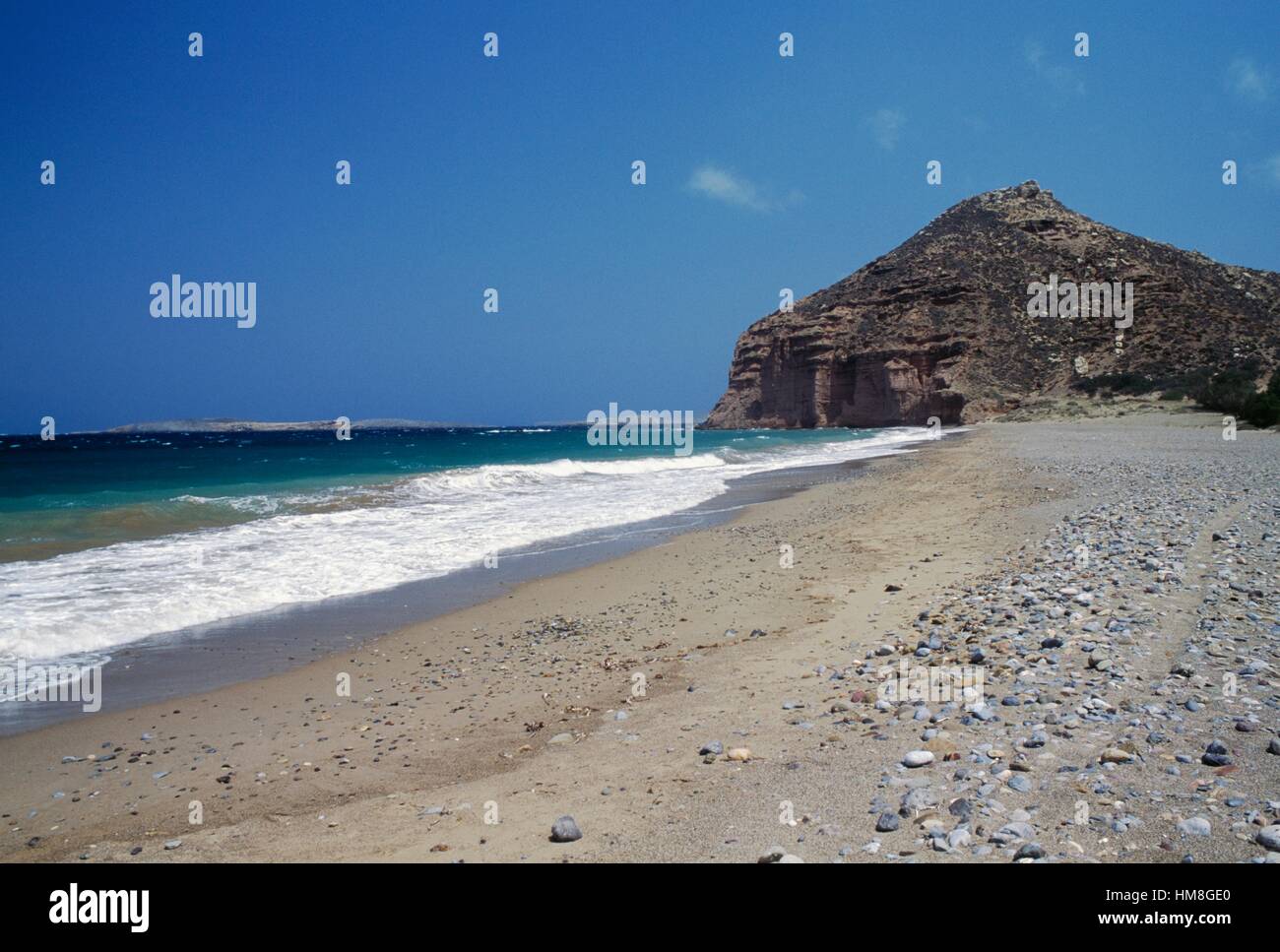 Kouremenos beach, Palekastro, Crete, Greece Stock Photo - Alamy