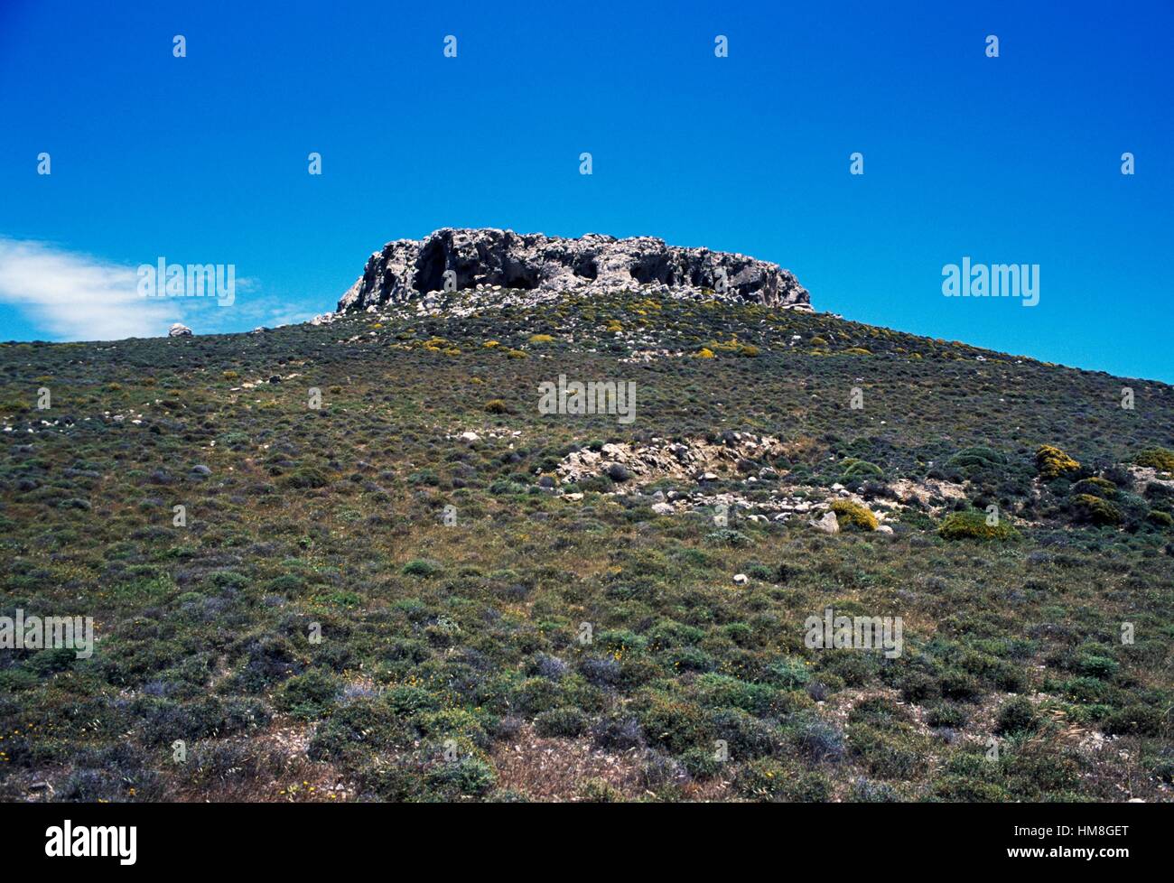 Rock formation near Perivolakia, Crete, Greece Stock Photo - Alamy