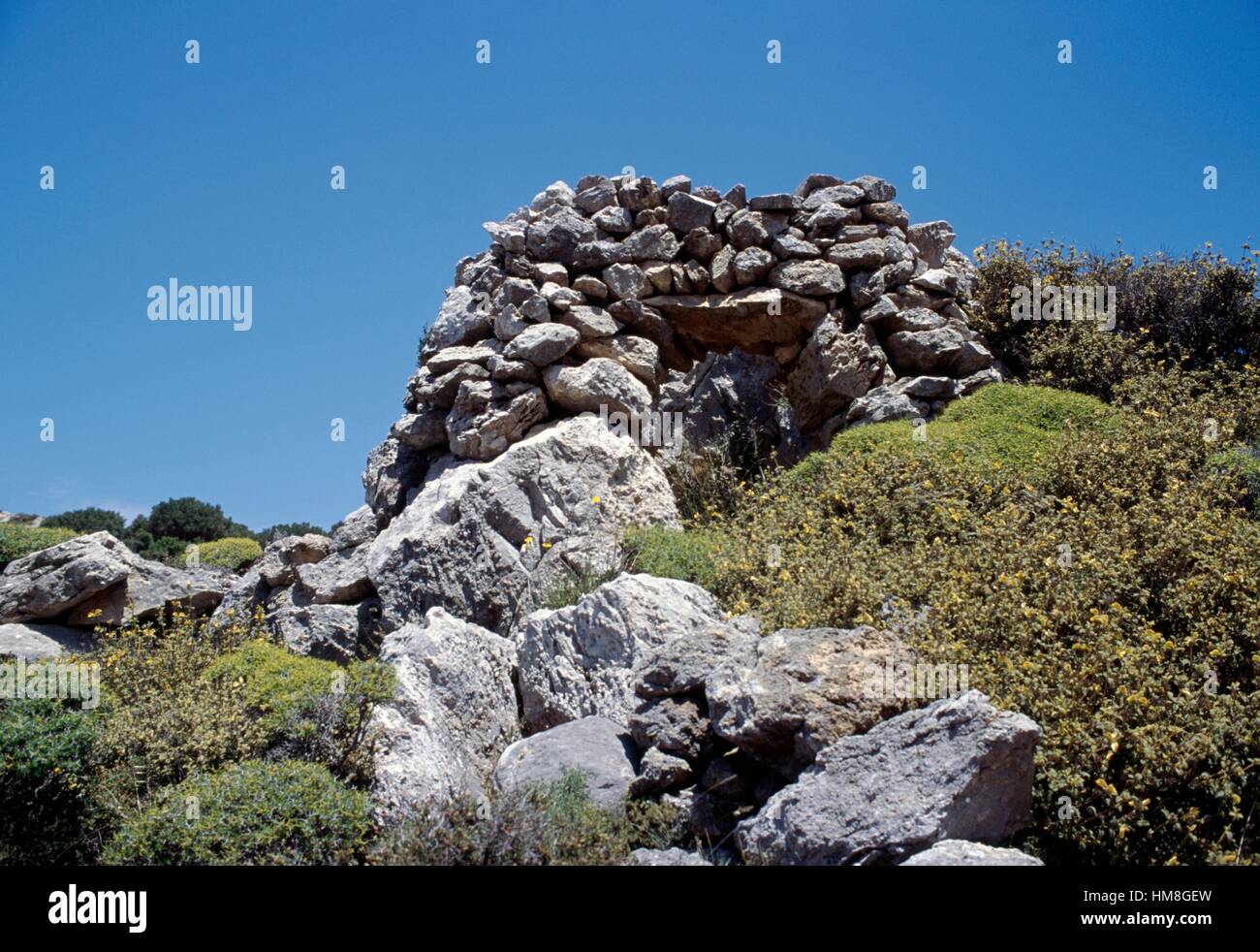 Mitato, shepherd shelter, Perivolakia, Crete, Greece Stock Photo - Alamy