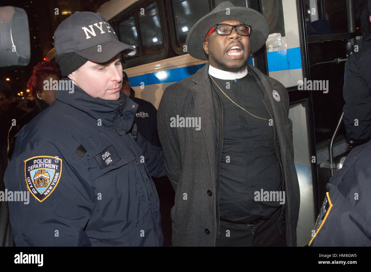 New York City, United States. 31st Jan, 2017. Rev. Kevin McCall, NAN ...