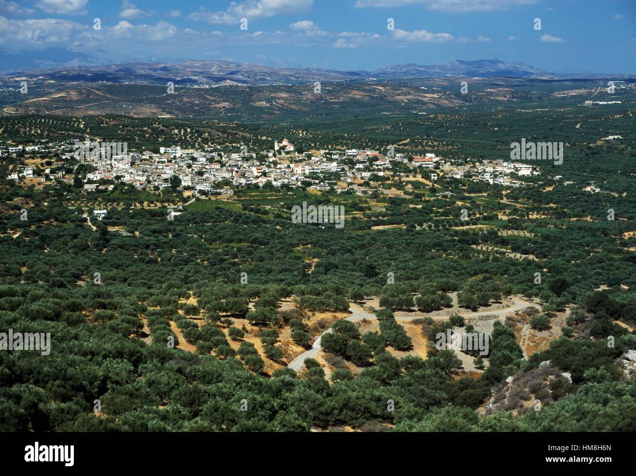 View of Panagia, Crete, Greece Stock Photo - Alamy