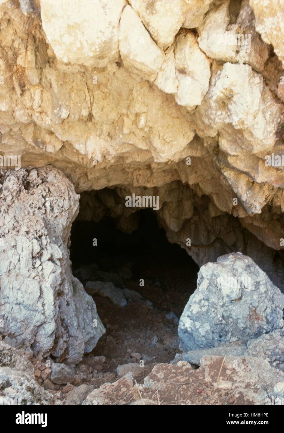 Peristera Cave, near the village of Karidi, Crete, Greece Stock Photo ...