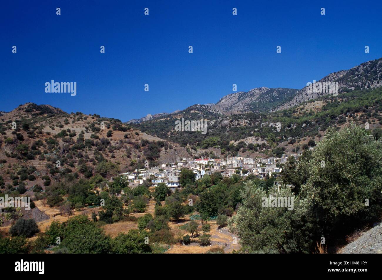 The village of Kalami, Crete, Greece Stock Photo - Alamy