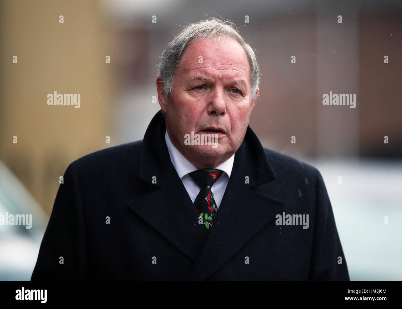 Peterborough United director of football Barry Fry arrives for the ...