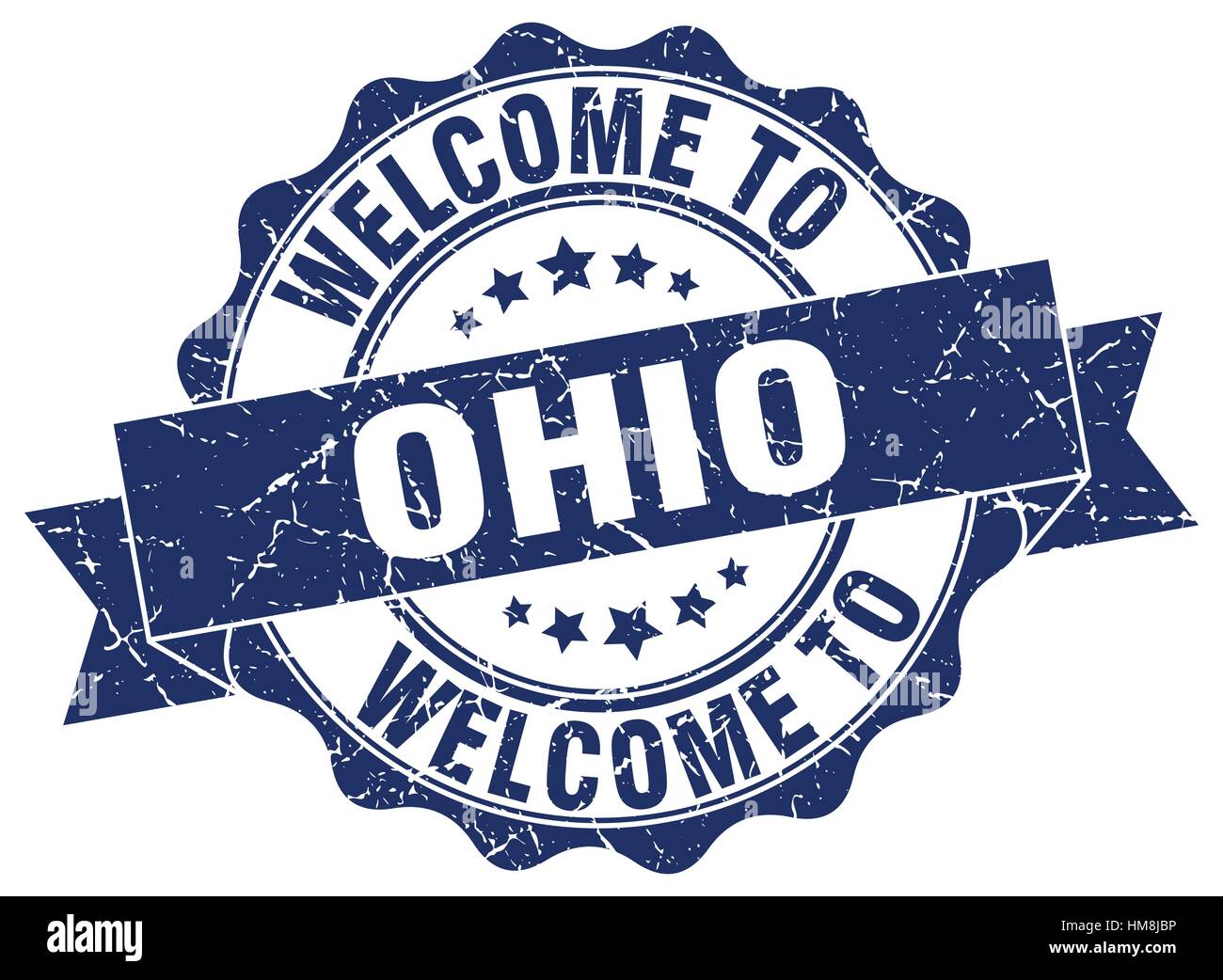 Welcome to ohio sign Stock Vector Images - Alamy