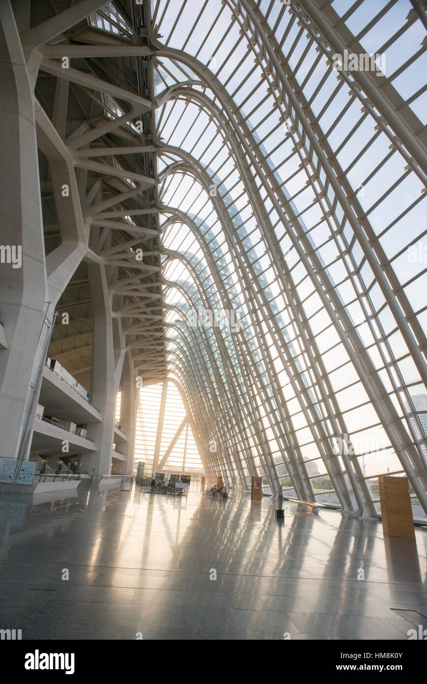 Interior of prince felipe science museum hi-res stock photography and ...