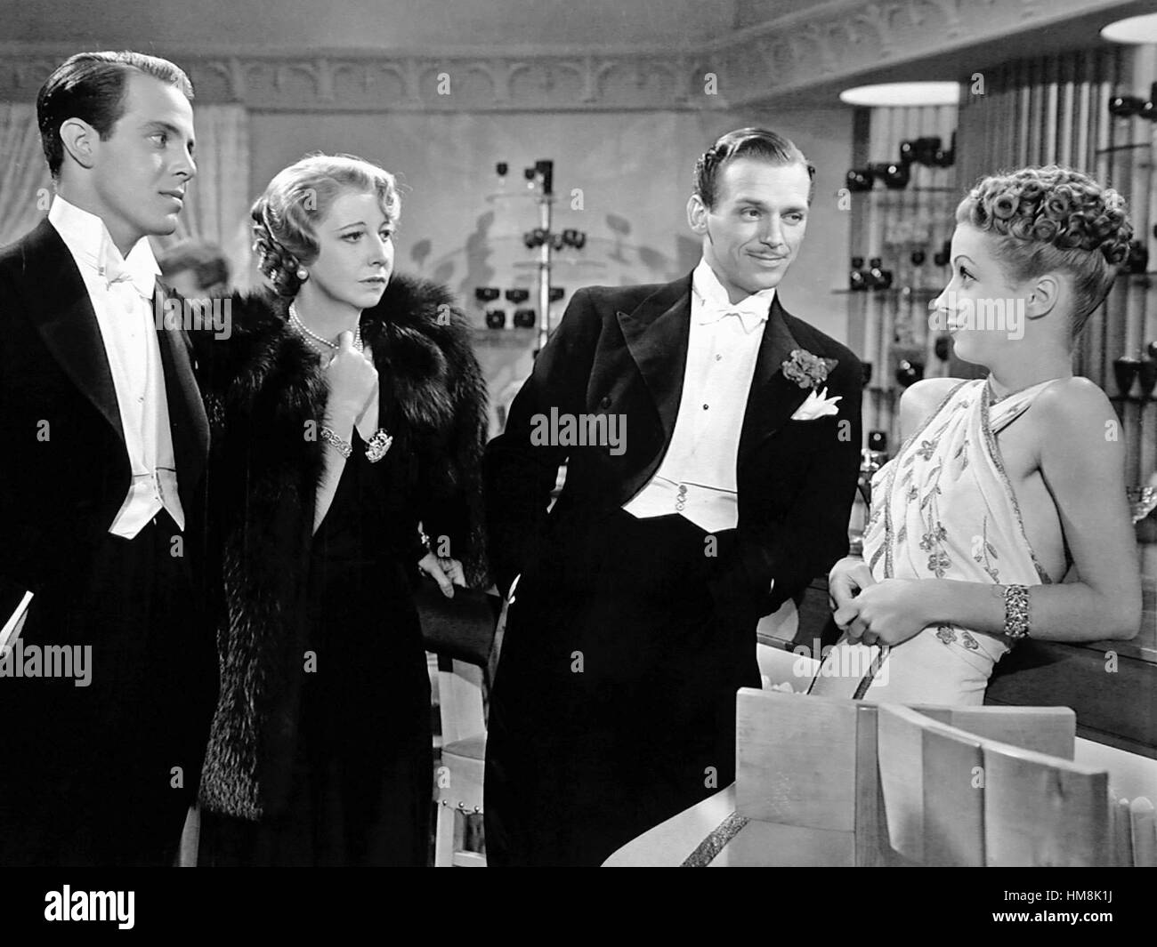 1950s movie stars black and white hi-res stock photography and images ...