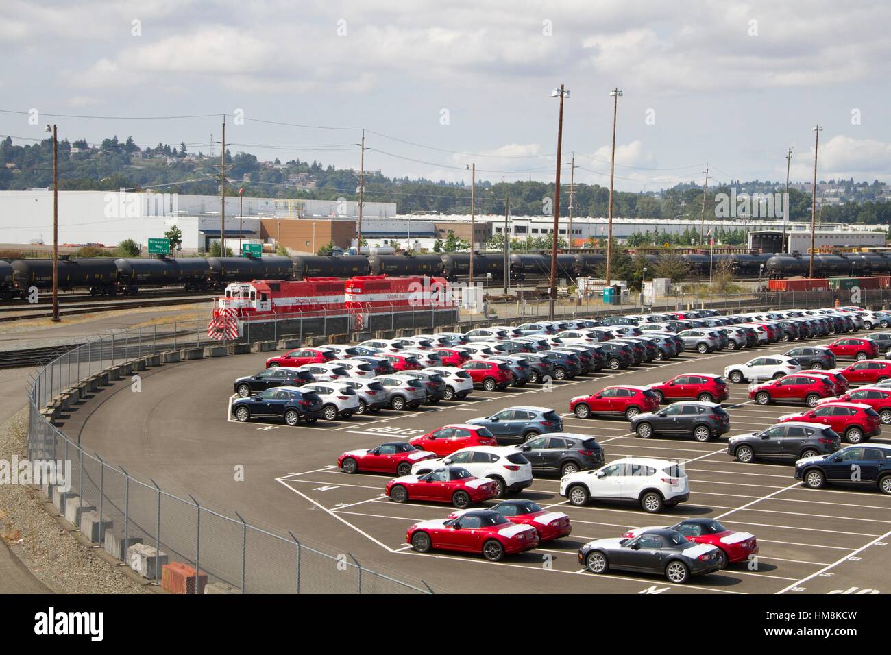 Tacoma Rail High Resolution Stock Photography and Images - Alamy