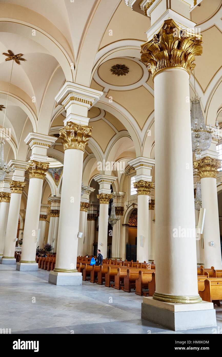 Catedral Primada De Colombia Bogota High Resolution Stock Photography ...