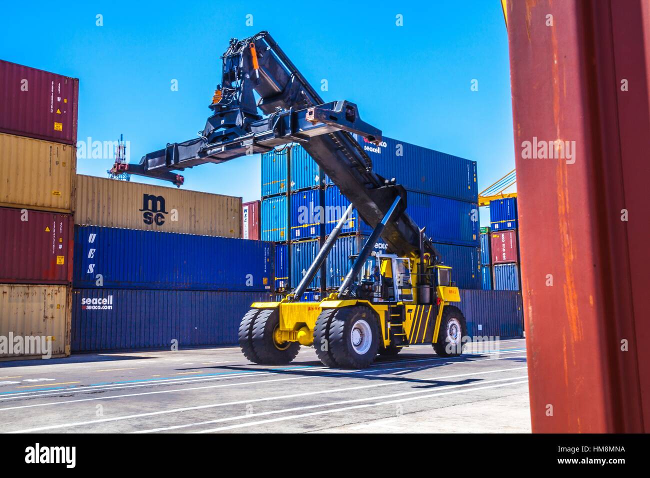 Stacker system hi-res stock photography and images - Alamy