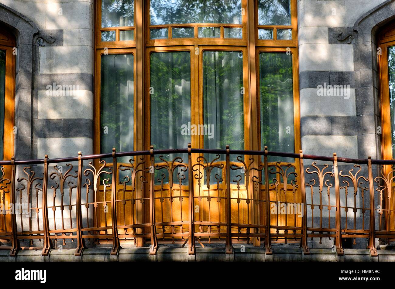 Victor horta hotel solvay hi-res stock photography and images - Alamy
