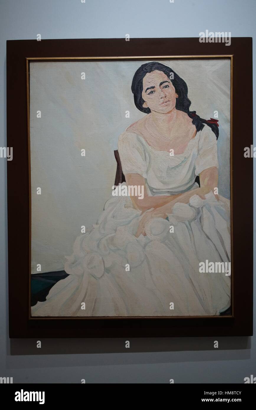 Maria. Oil painting by Pablo O´Higgins, Mexican-american painter. Museo ...