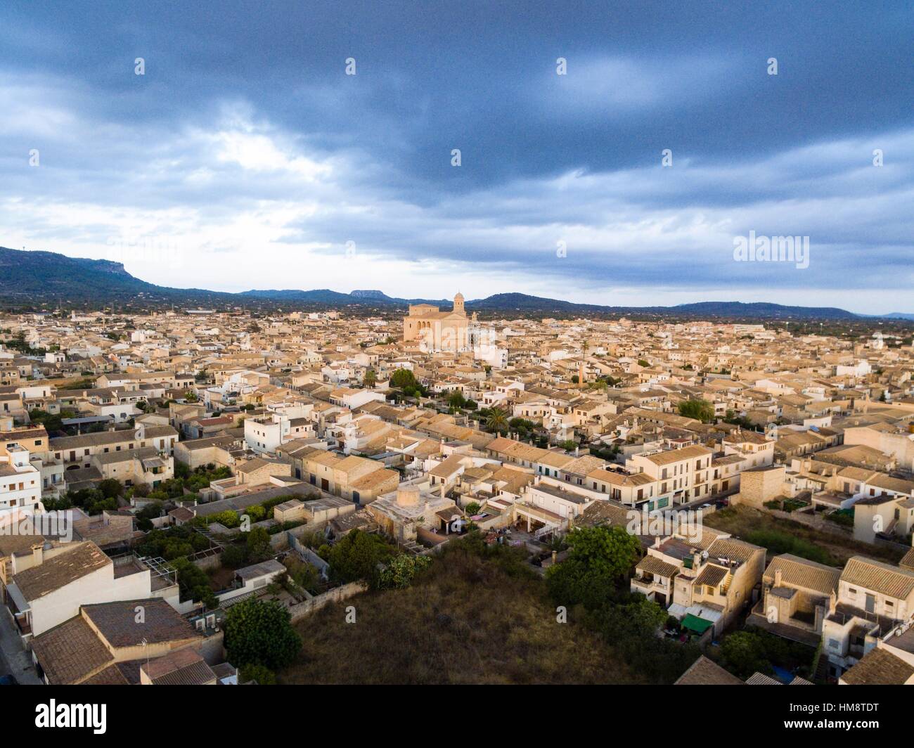 Llucmajor town view hi-res stock photography and images - Alamy