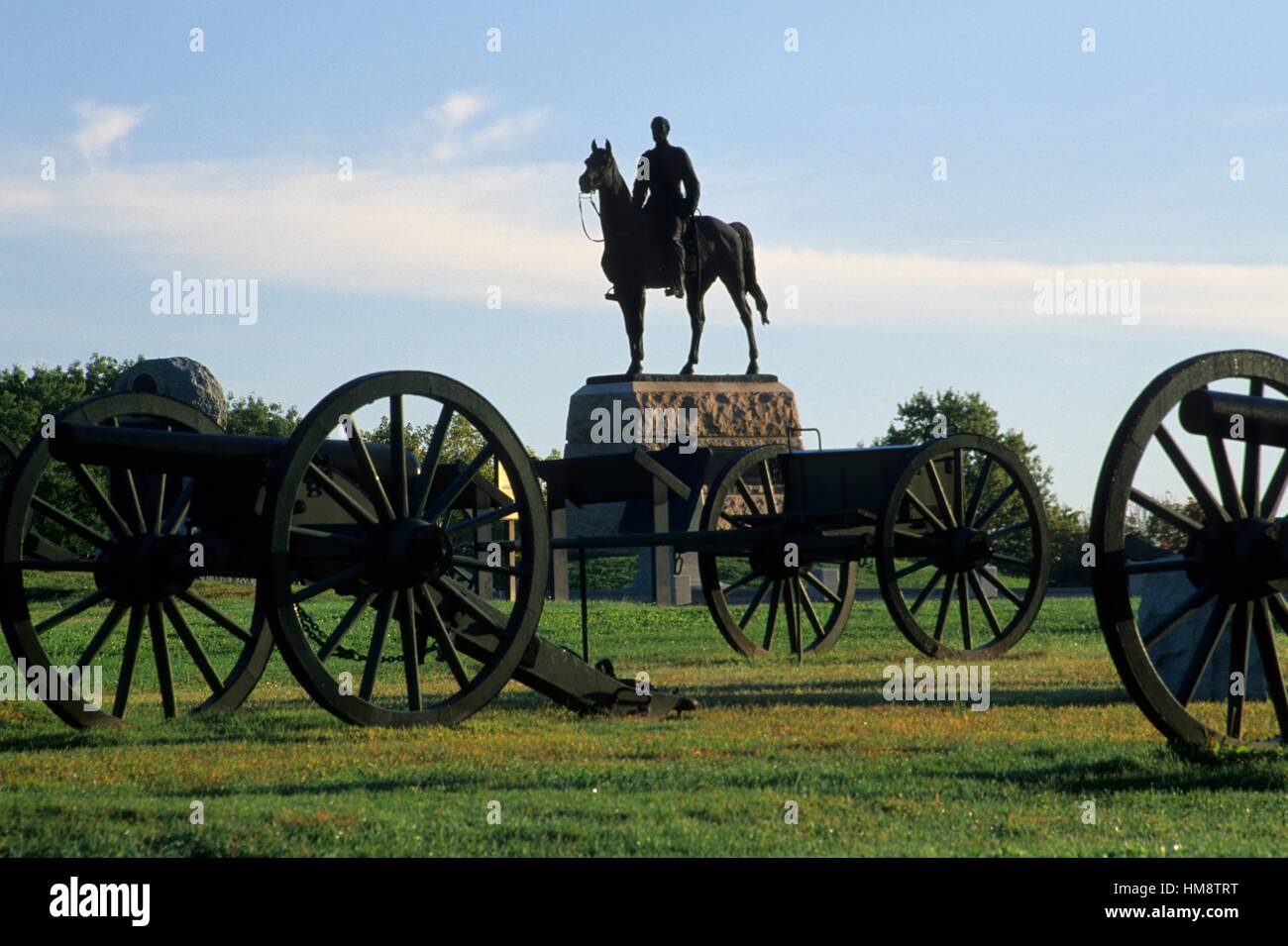 Gettysburg monuments hi-res stock photography and images - Alamy