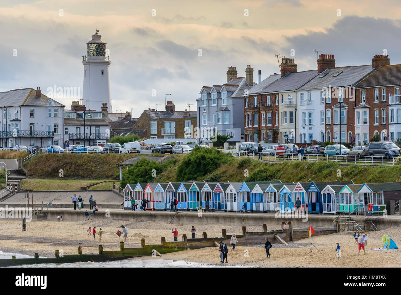 Picturesque sandy beach row hi-res stock photography and images - Alamy