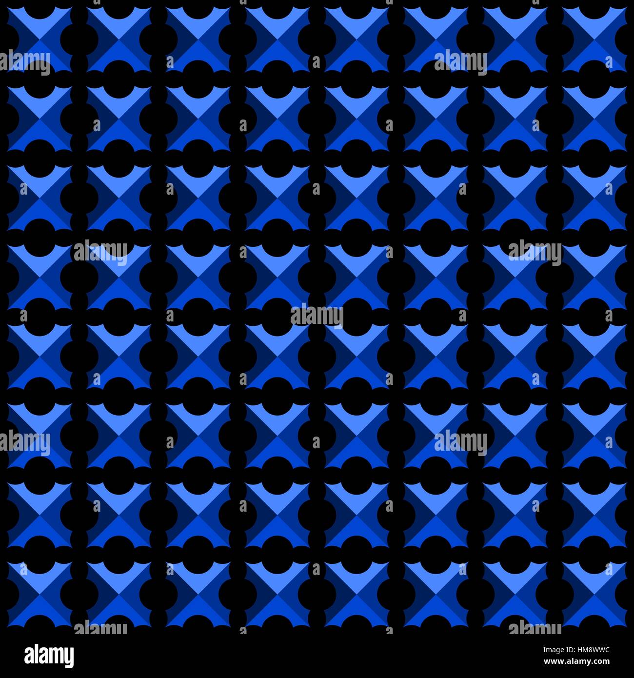 Futuristic pattern of square rivets / cross shapes - seamless editable ...