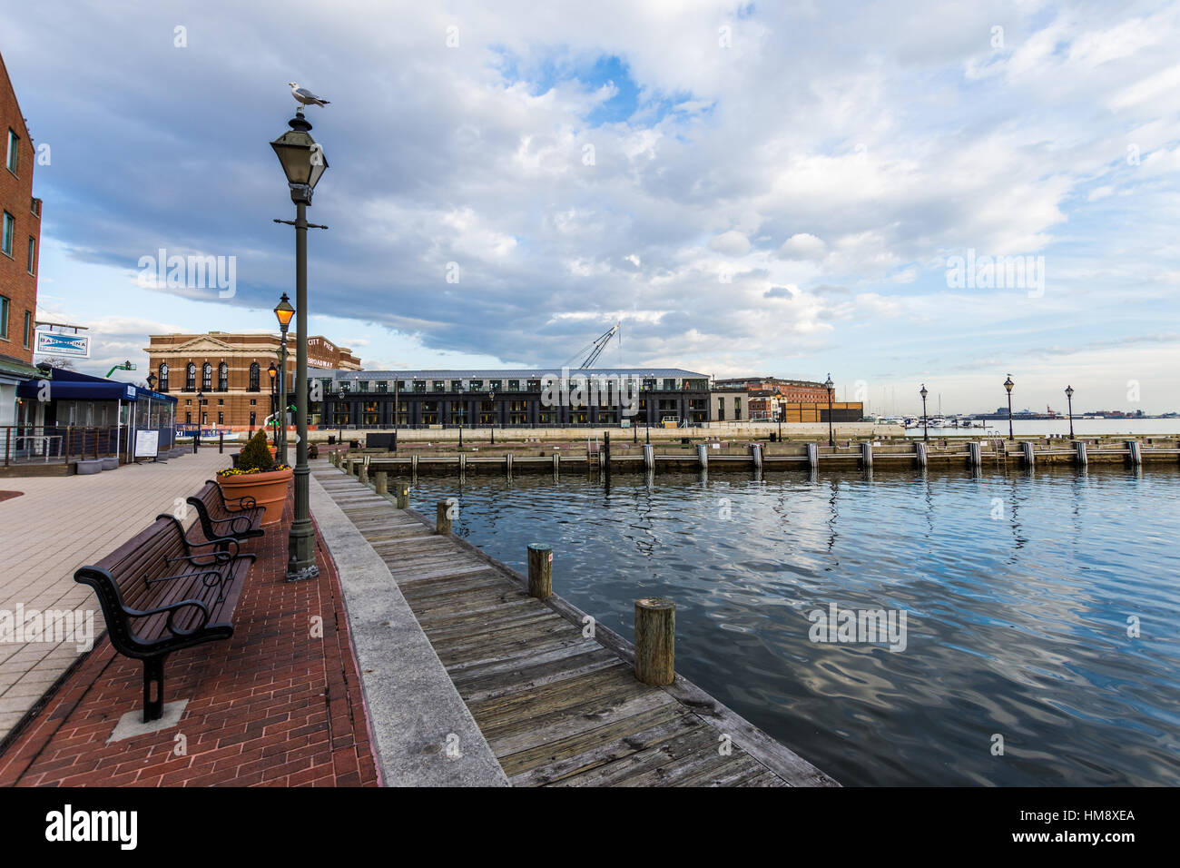 Downtown Fells Point in Baltimore, Maryland Stock Photo - Alamy