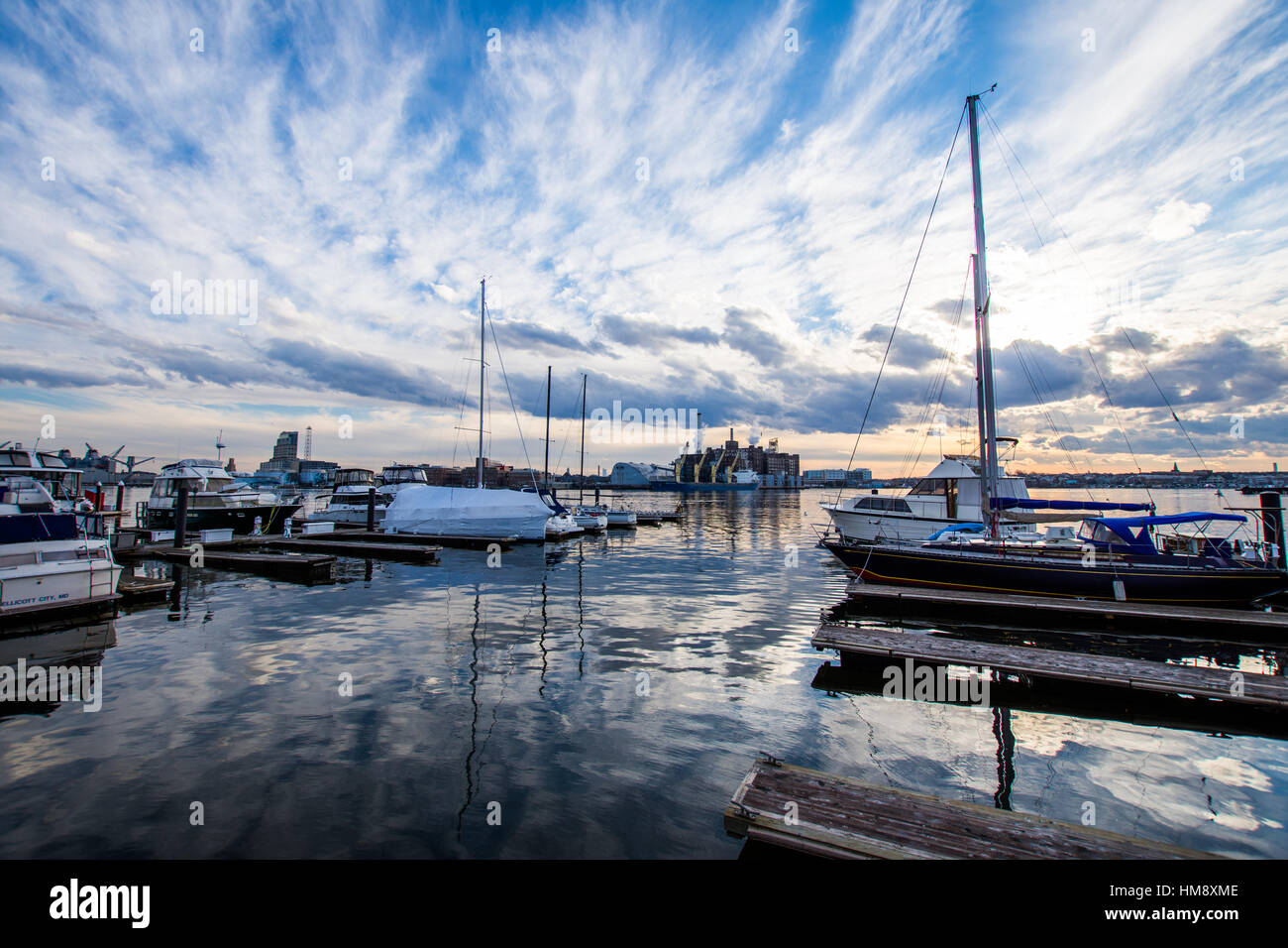 Baltimore Boats Inner Harbor Town High Resolution Stock Photography and ...