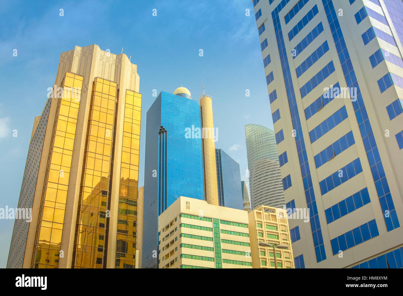 High-rise Abu Dhabi Stock Photo - Alamy